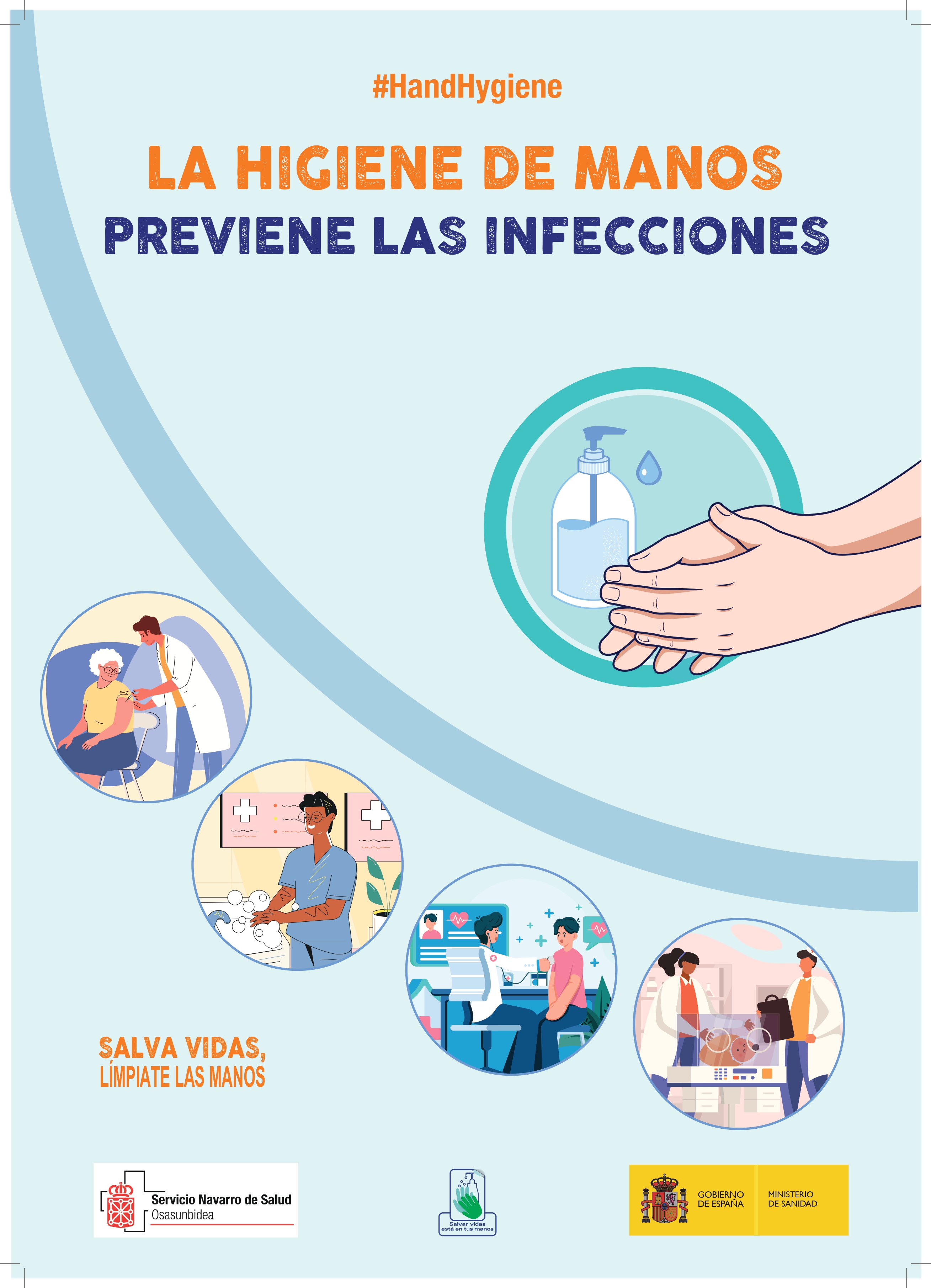 Salud se suma a la campaña de la OMS “Salva vidas, límpiate las manos” con motivo del Día ...